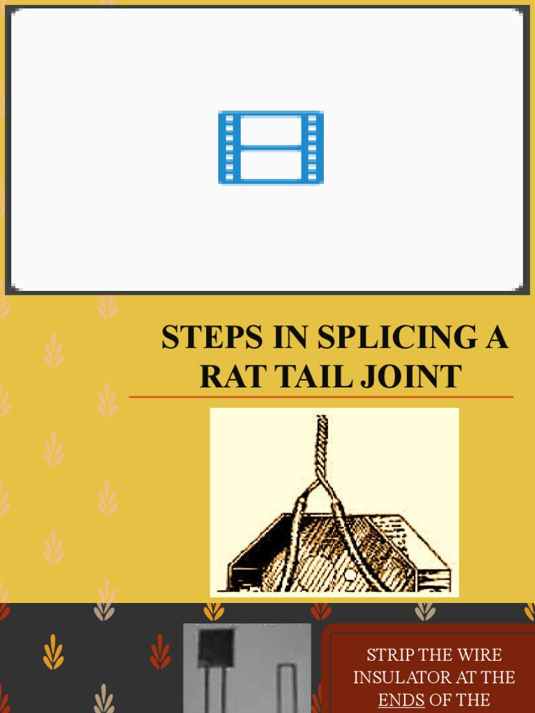 Rat Tail Joint | PDF