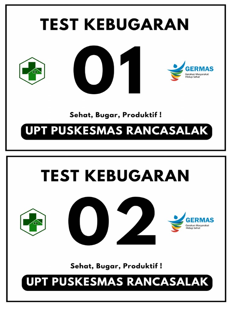 Nomor Dada Tes Kebugaran | PDF