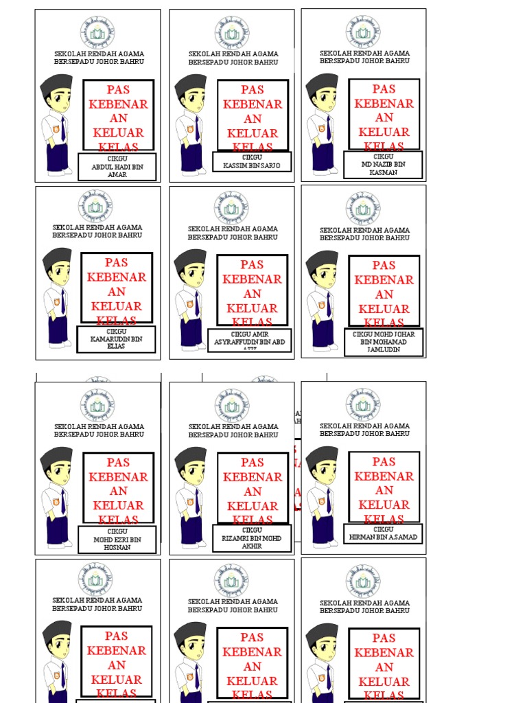 Pas Keluar Keas | PDF