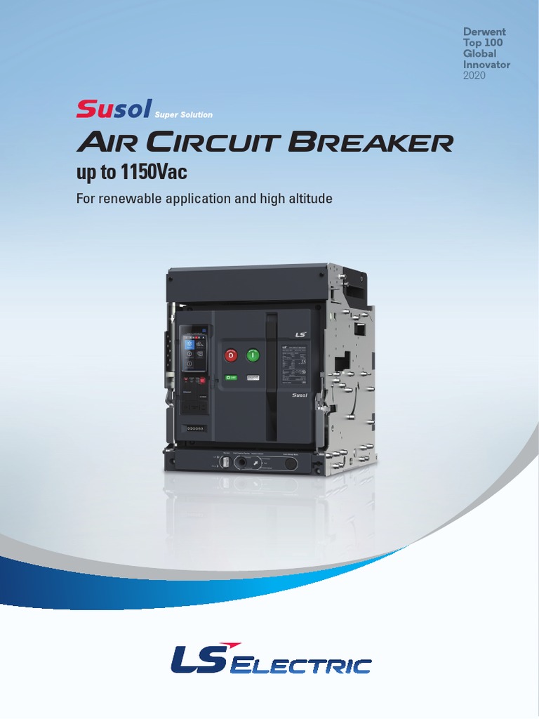 LS (Susol ACB) Up To 1150vac - Catalog - EN - 202011 Nov 25, 2020V1.0 ...