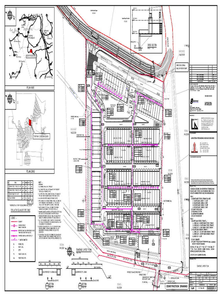 Sewerage Layout Plan | PDF