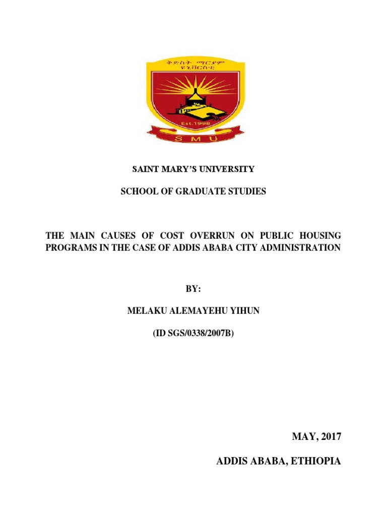 MA Thesis Final | PDF | Procurement | Project Management