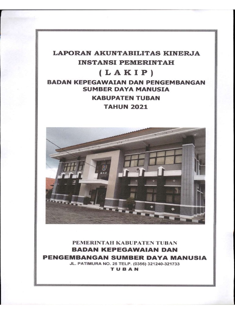 Lakip 2021 PDF | PDF