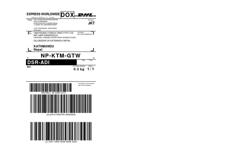 TransportLabel 4840553373 | PDF