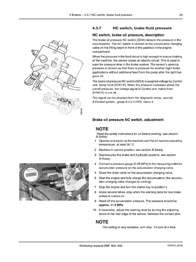 6 Brake Pressure Switch | PDF