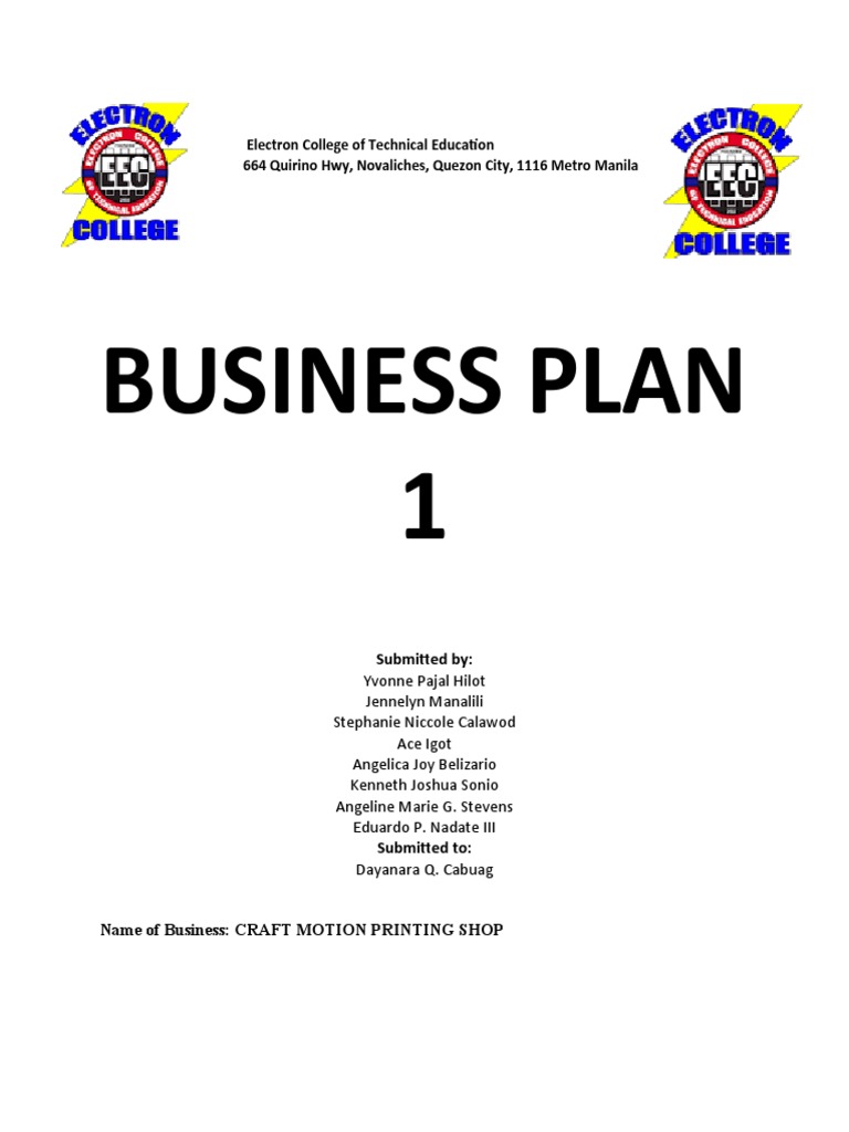 Business Plan Grade 12 Stemonline | PDF | Beauty
