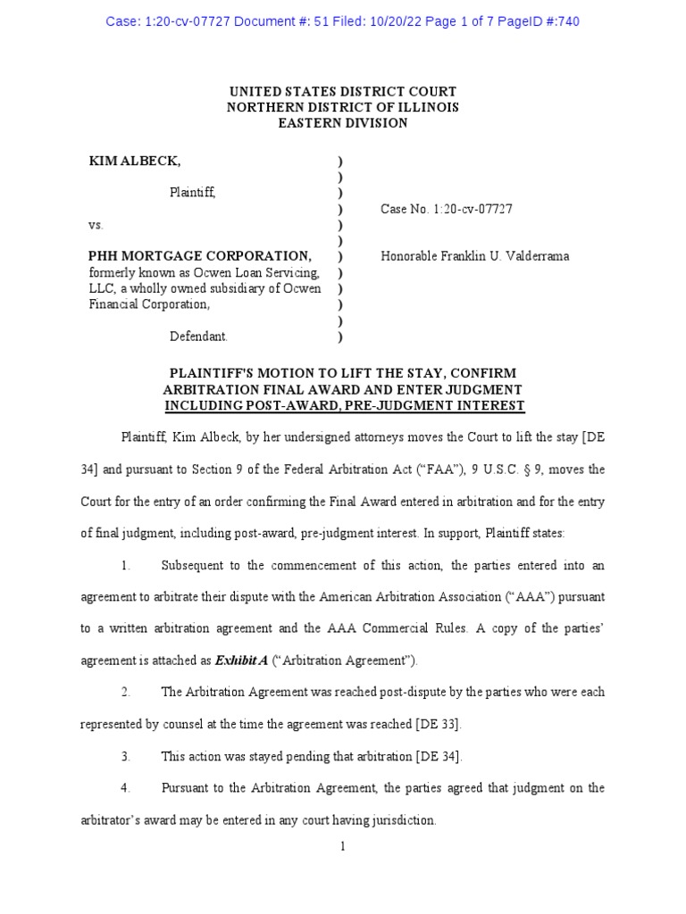 Court Orders Confirmation of $1.8M Arbitration Award in Consumer Fraud ...