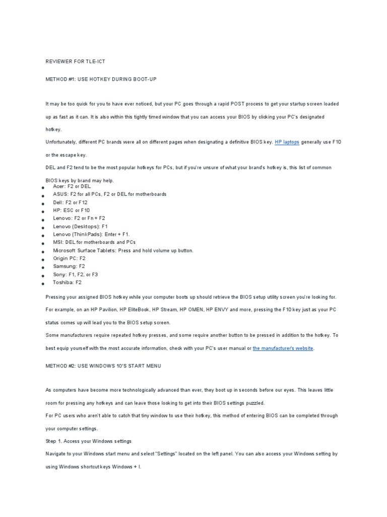 Reviewer For Tle | PDF | File System | Ibm Pc Compatibles