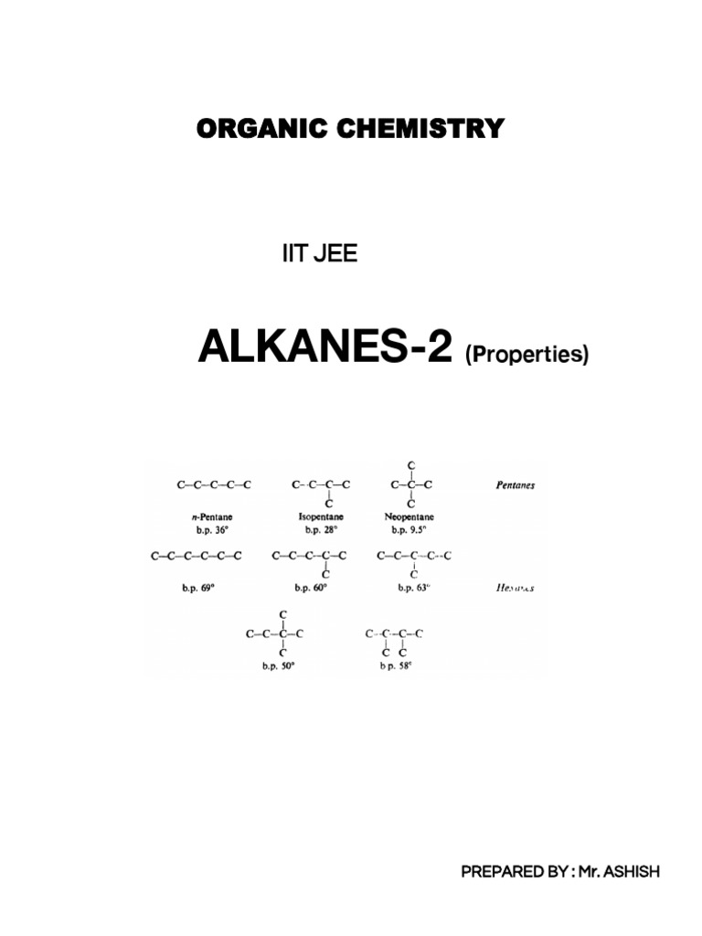 Alkanes Properties 1643998159925 Pdf Alkane Chemistry