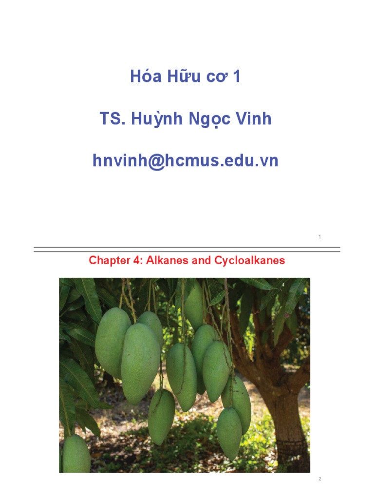 Organic Chemistry Ch. 4-Alkanes & Cycloalkanes | PDF | Alkane ...