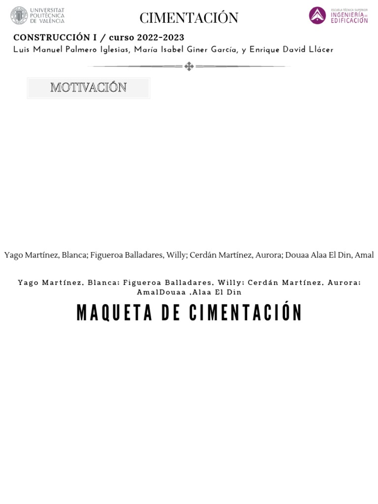 Cimentación | PDF | Derecho