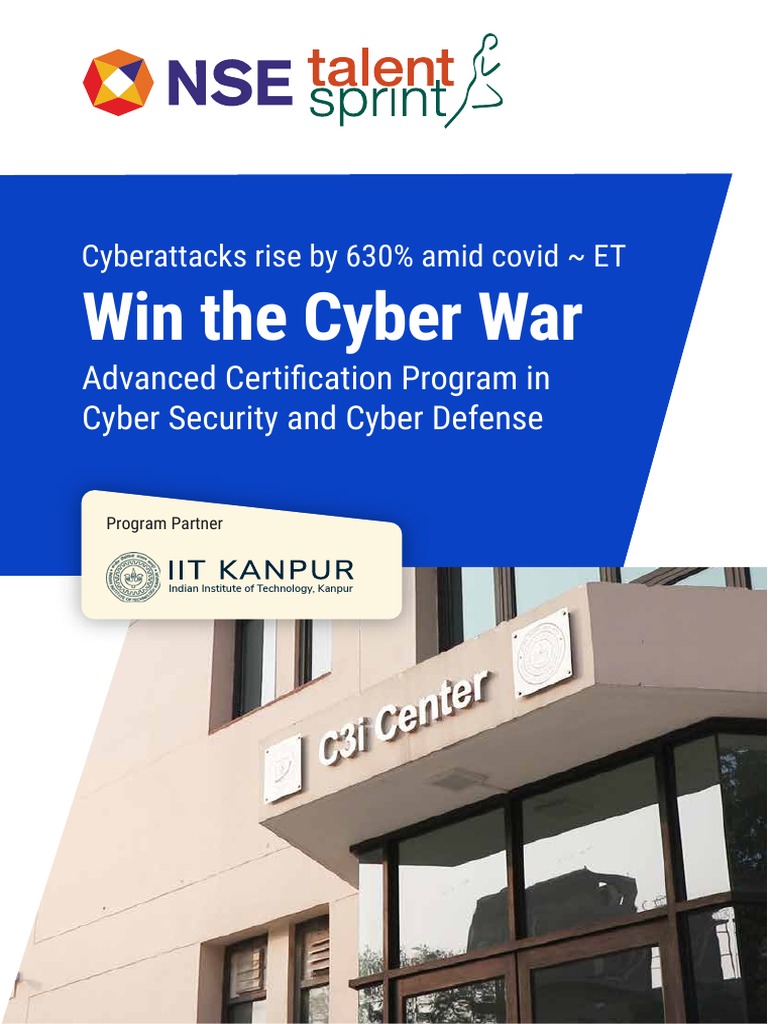 IITK Brochure | PDF | Cyberwarfare | Security