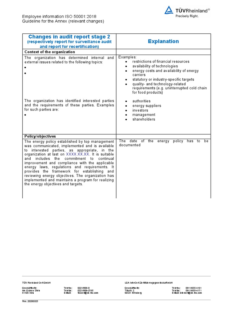 ISO 50001:2018 Audit Guidelines | PDF | Audit | Physical Quantities