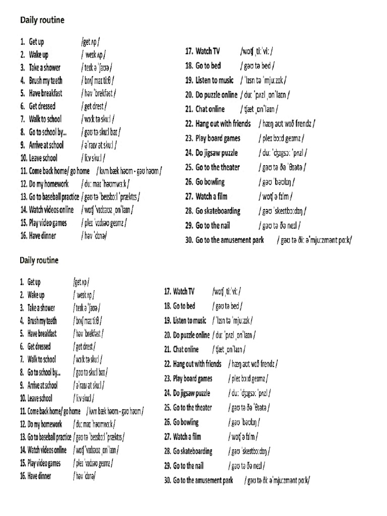 daily-routine-pdf