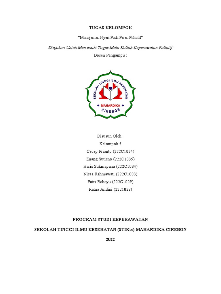 Cover Tugas Kelompok 5 | PDF