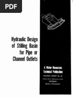 USBR Type VI Impact Basin Design Guide | PDF | Chemical Engineering ...