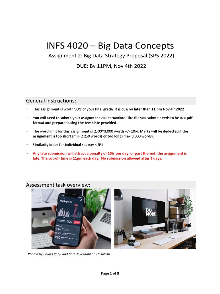 Asssignment 2 Big Data Strategy Proposal | PDF | Big Data | Data