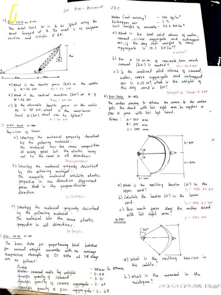 Mega (Pre Board SEC) | PDF