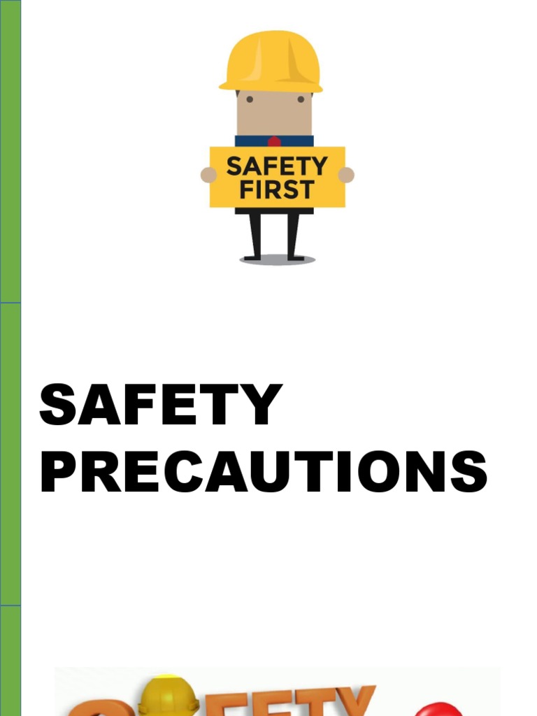 Lesson 6 Safety Precaution | PDF | Personal Protective Equipment | Safety
