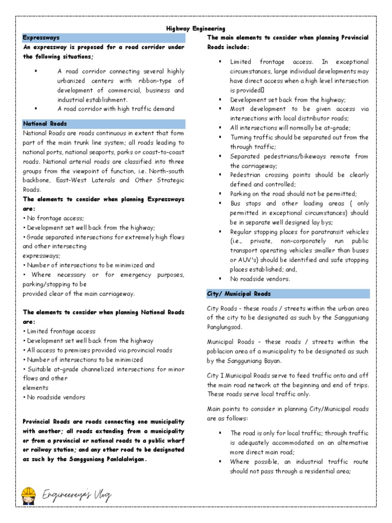 Highway and Transportaion Engineering Terms & Ports and Harbor Terms ...