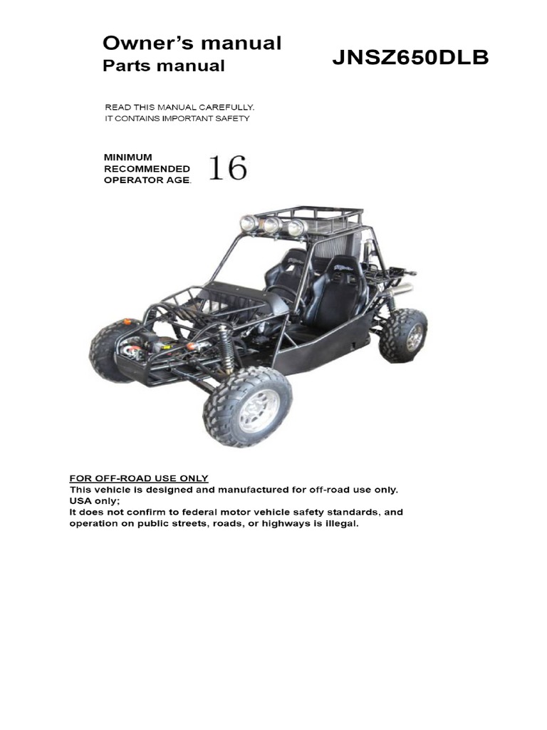 Joyner 650 Owners Manual (Part 3) - Manualzz | PDF