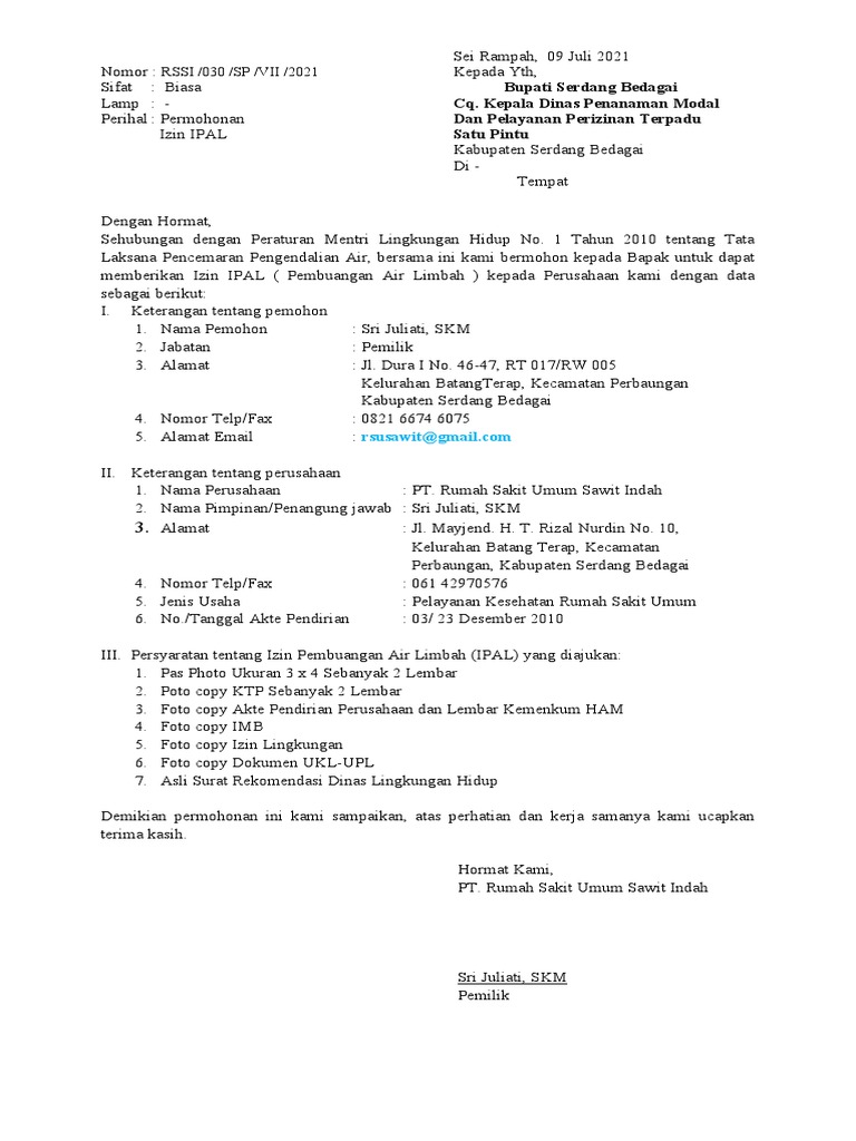 Permohonan IPLC | PDF