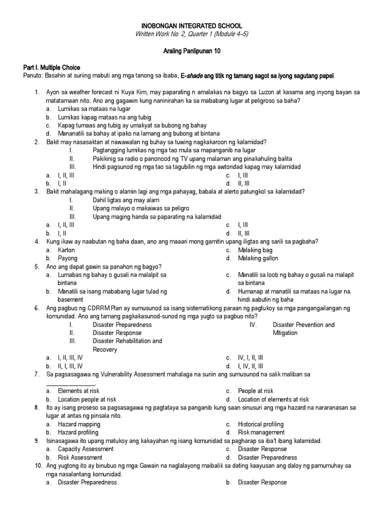 AP Written Work No. 2 | PDF