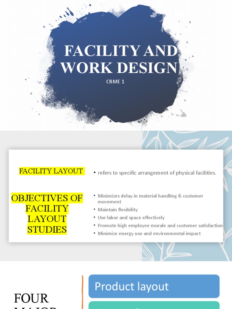 Facility and Work Design | PDF | Labour Economics | Economies
