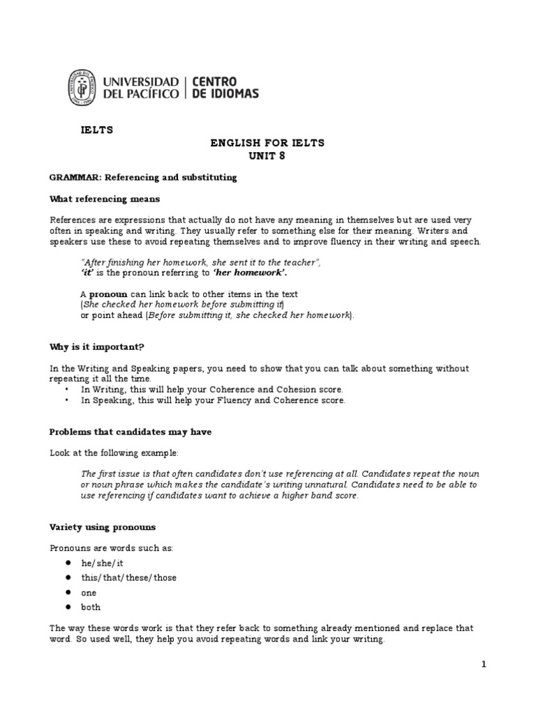 UNIT 8 Referencing and Substituting - Student | PDF | Climate Change | Petroleum