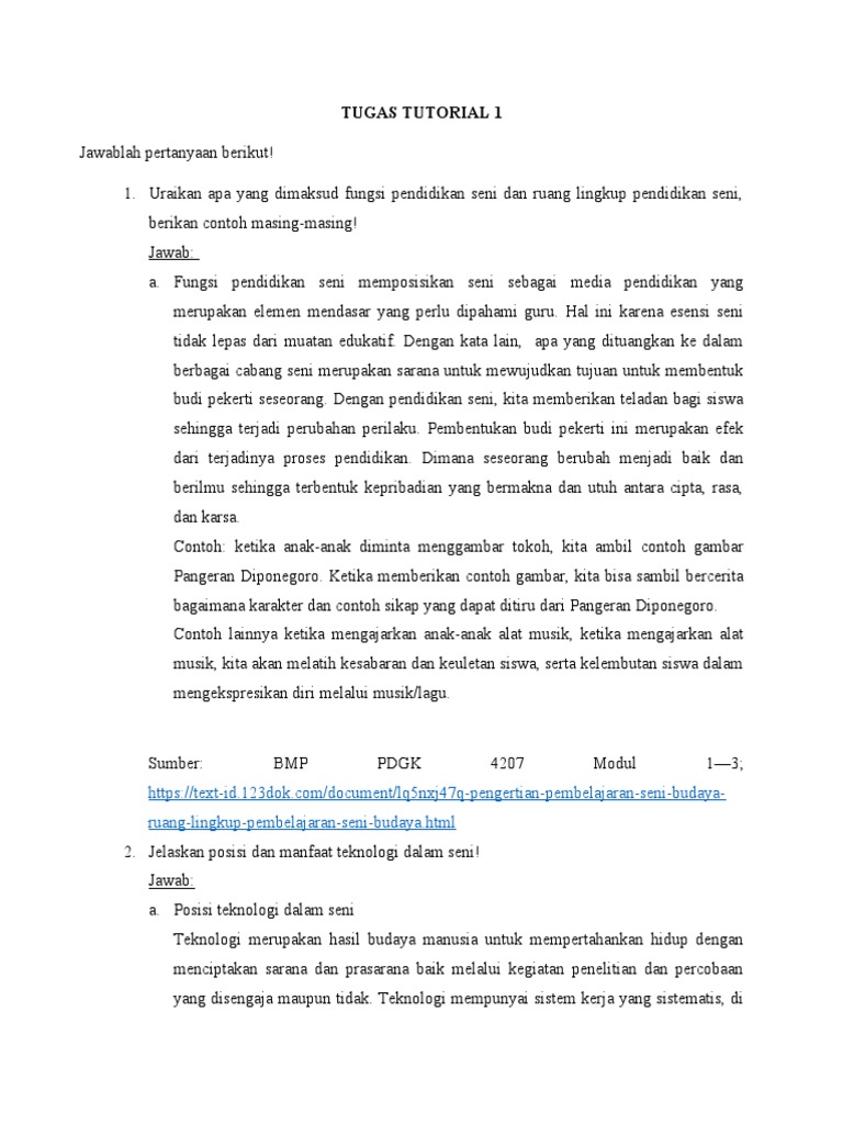 TTM 1 Seni | PDF | Karier & Perkembangan | Komputer