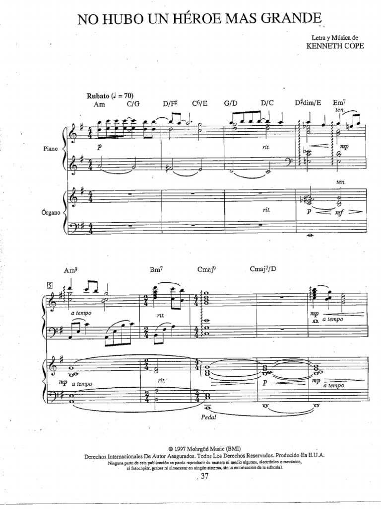 No Hubo Un Heroe Mas Grande | PDF