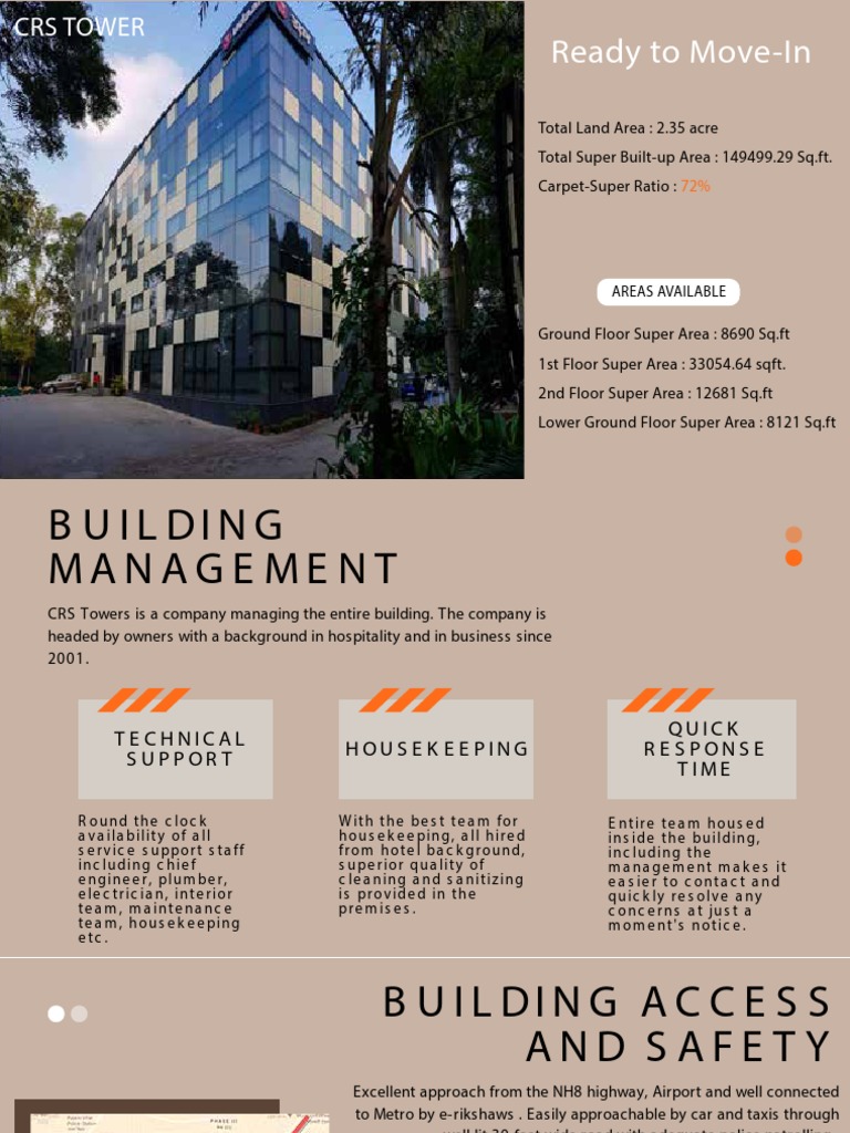 Crs Tower Layout | PDF | Fire Sprinkler System