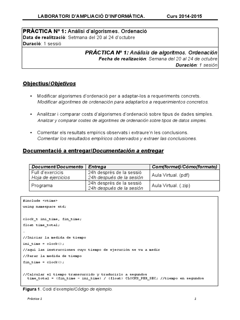 Pract 1 X 2014 | PDF