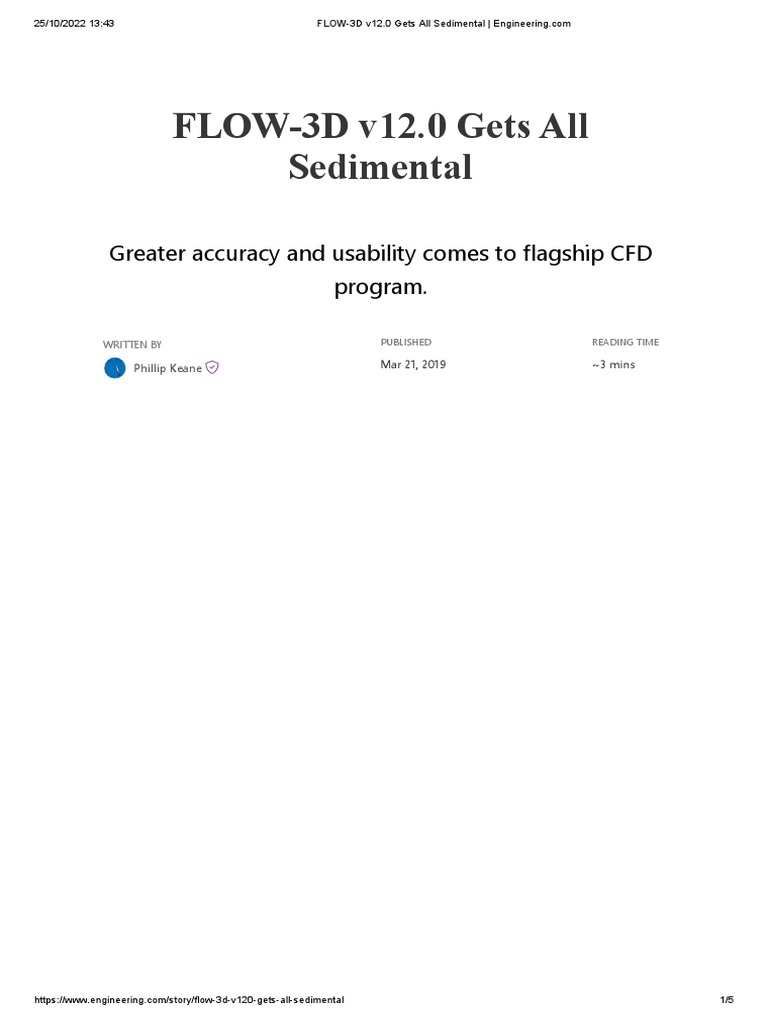 FLOW-3D v12.0: New Features Unveiled | PDF | Computational Fluid Dynamics | Heat Transfer