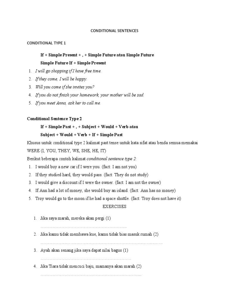 Conditional Sentences | PDF | Linguistic Typology | Syntax