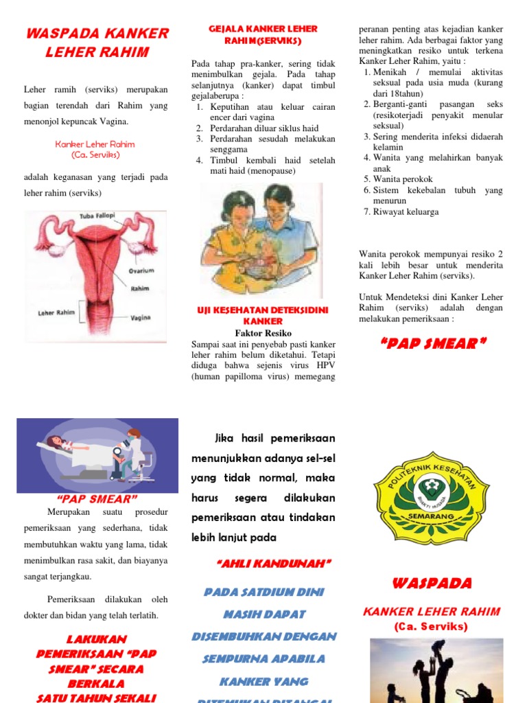 Deteksi Dini Kanker Leher Rahim | PDF