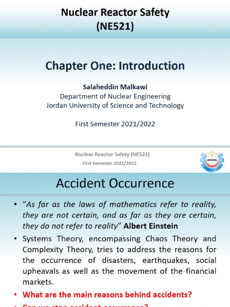 NE521 Chapter1 | PDF