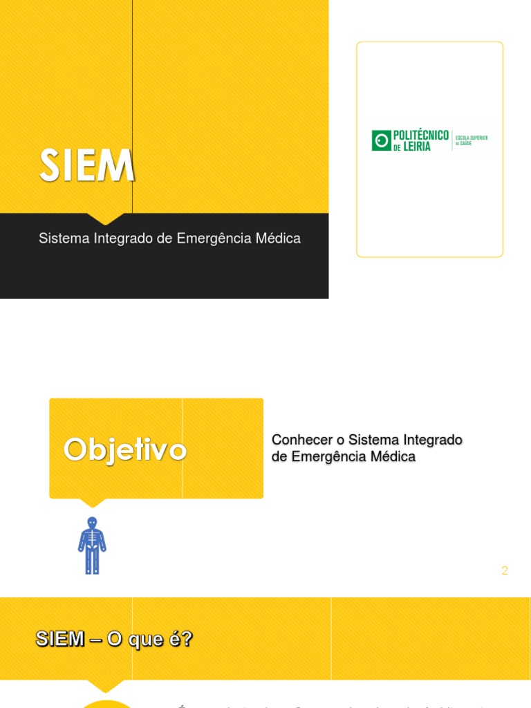 03 - Siem | PDF | Ambulância