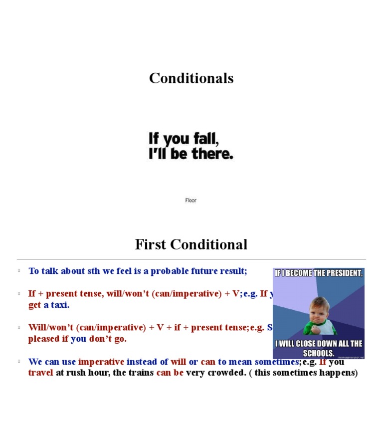 Conditional 1 | PDF | Language Arts & Discipline