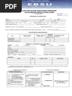 GOAL Scholarship Application Form 2025 | PDF | Academic Degree ...
