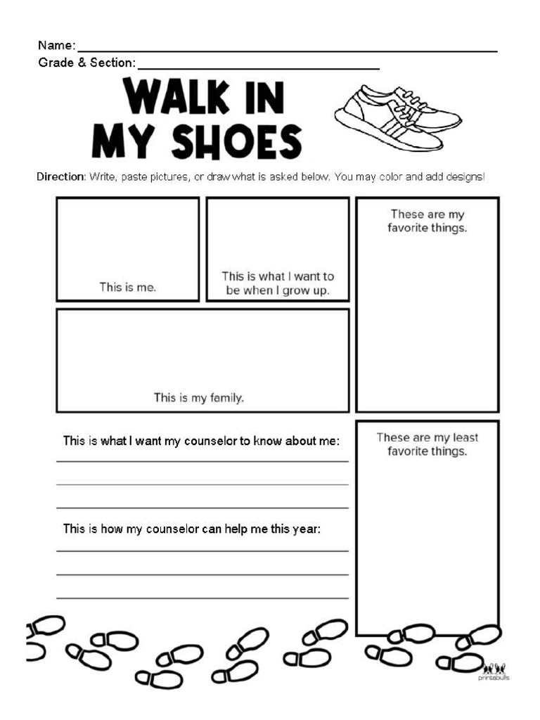 Walk in My Shoes | PDF