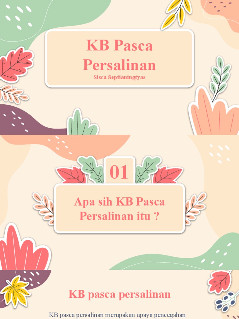 KB Pasca Persalinan | PDF | Kesehatan Holistik | Sains & Matematika