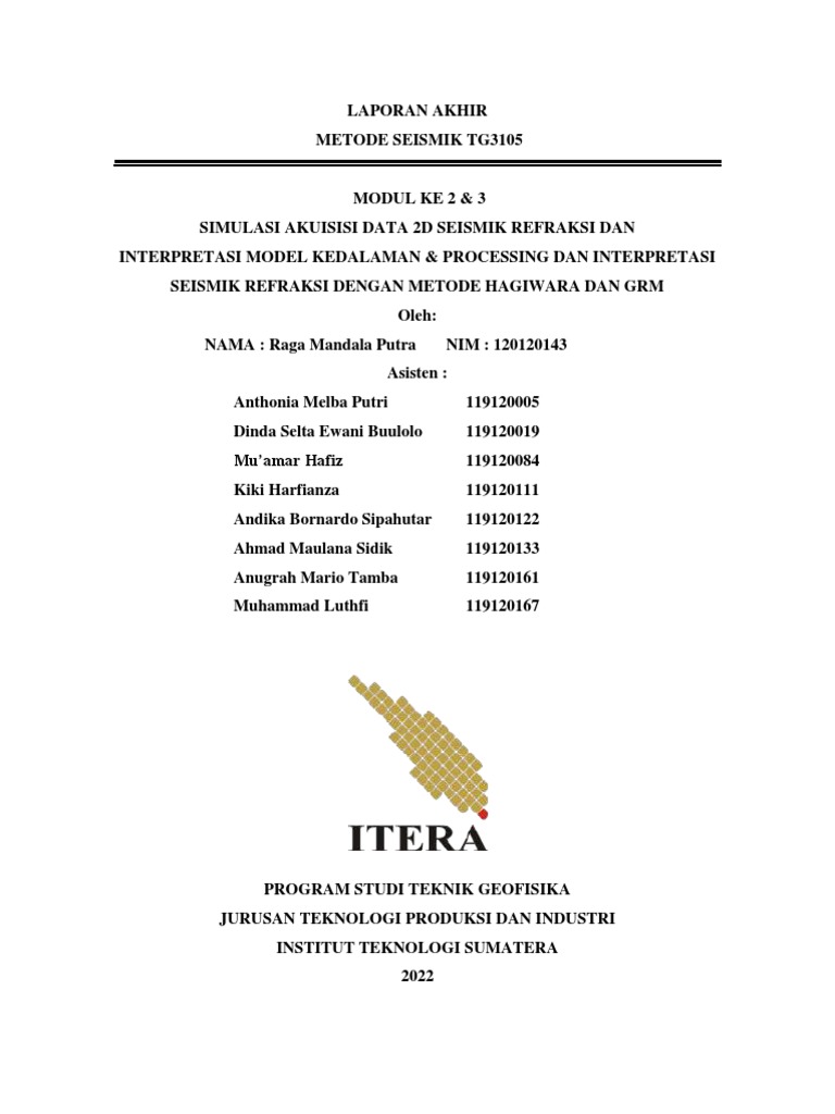 LA - MODUL 2 Dan 3 - Raga Mandala Putra - 120120143 | PDF