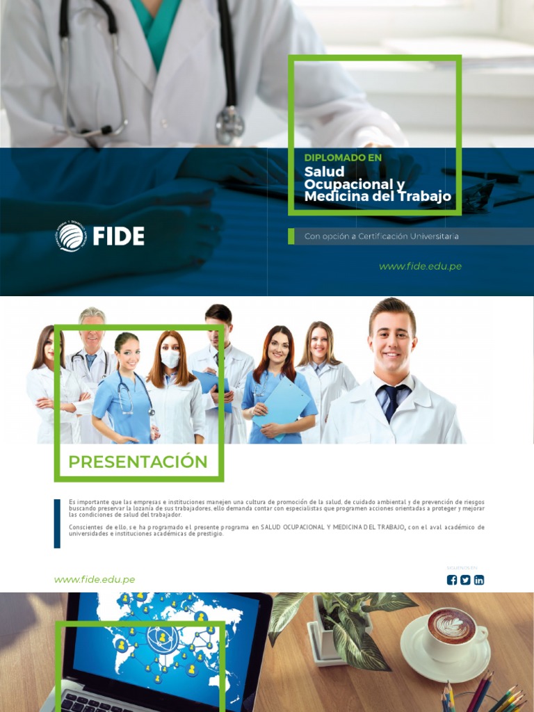 Diplomado en Salud Ocupacional Online | PDF | Seguridad y salud ocupacional | Higiene Ocupacional