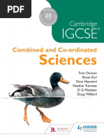 Cambridge IGCSE Combined Science 0653 Complete Notes P | PDF