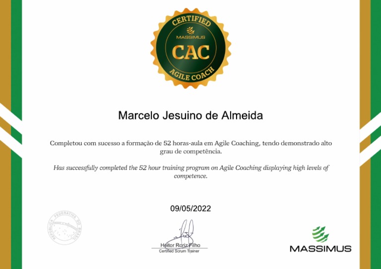 Certified Agile Coach - CAC | PDF
