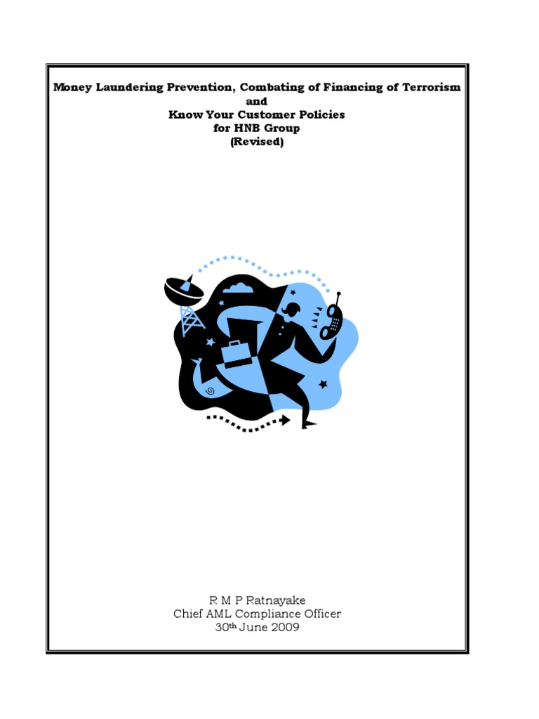 Aml Policy | PDF | Money Laundering | Debits And Credits