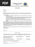 Work Immersion Letter | PDF | Government