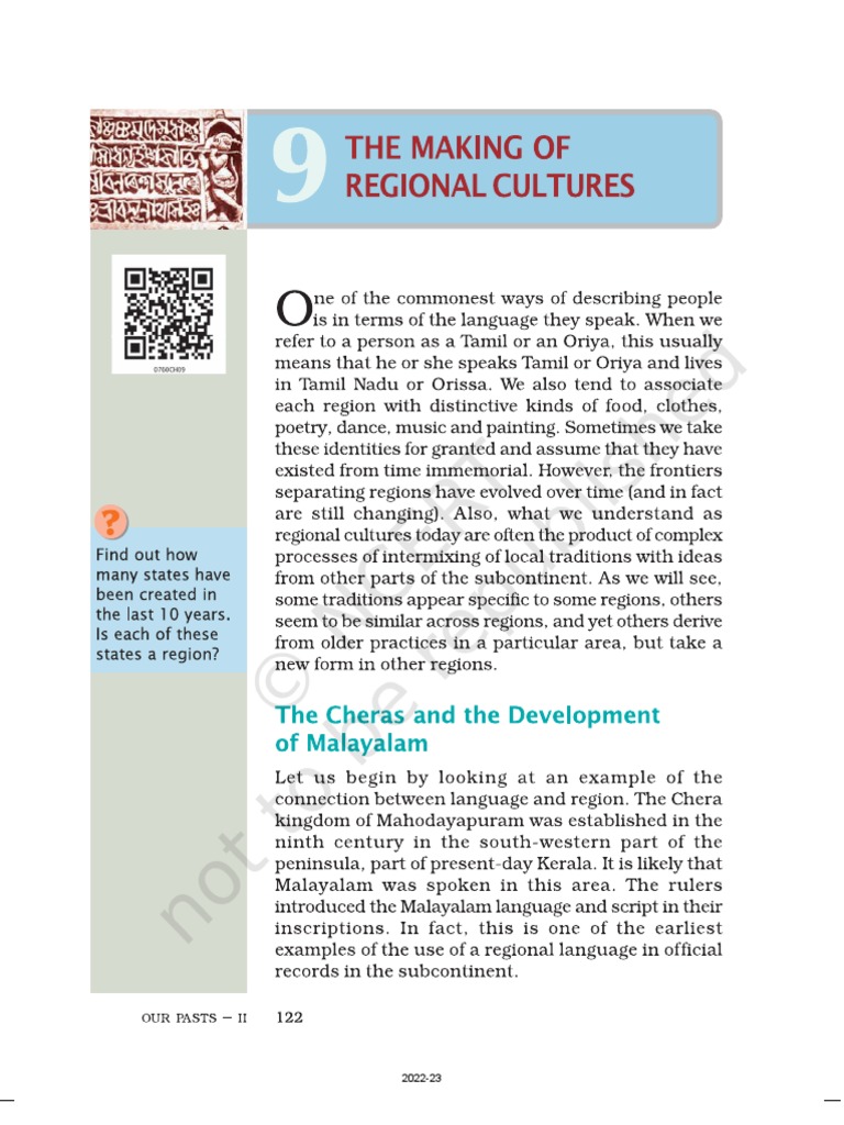 The Making of Regional Cultures | PDF