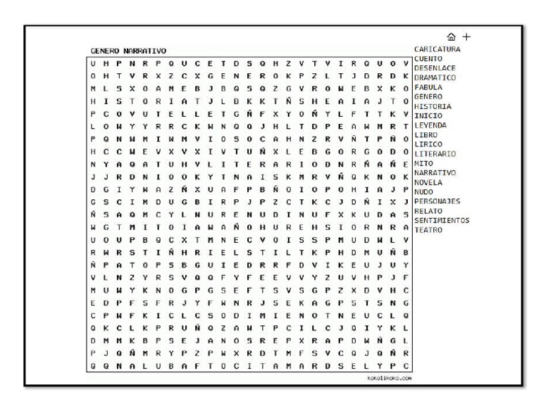 Sopa de Letras Septimo | PDF